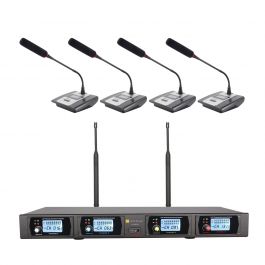 Martin Ranger U-6800Mini UHF Dual Channel Rechargeable Wireless Microphone
